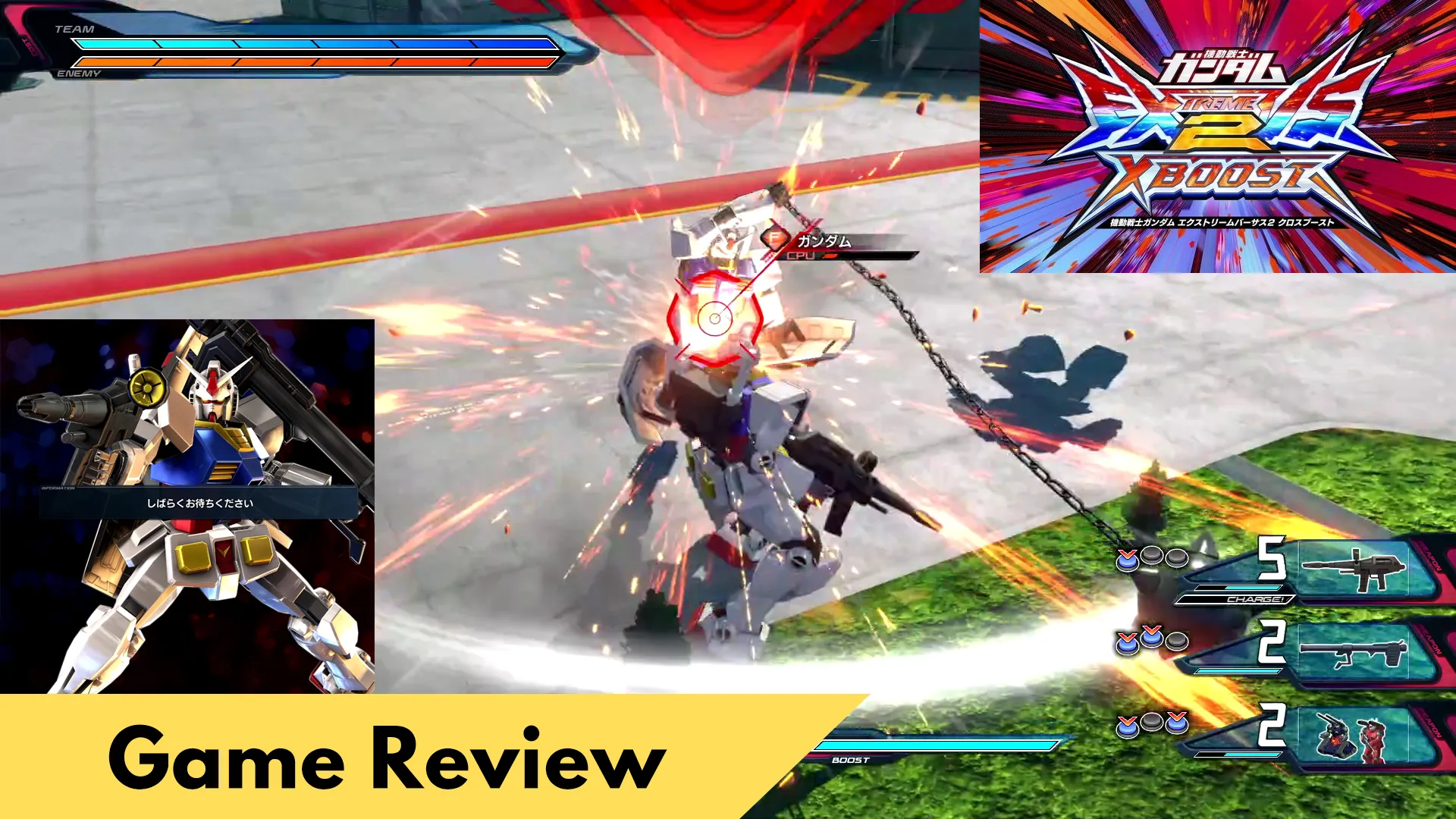 Mobile Suit Gundam Extreme Vs 2 XBoost Playable on PC